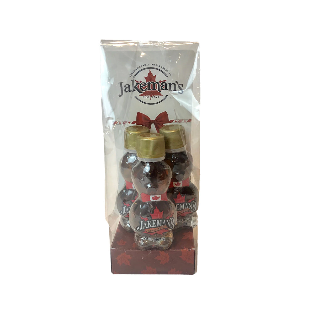 Jakeman's Maple Bears In A Bag 3 Pack x 20 ml - Edmonton Duty Free